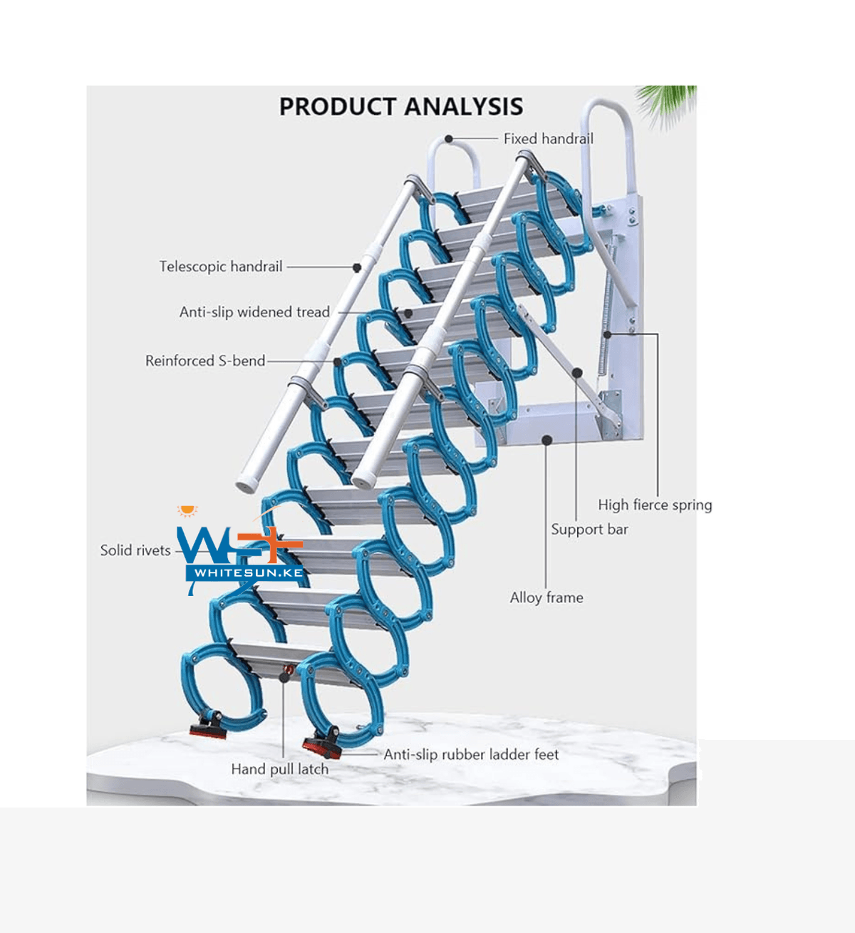 Buy Loft Ladder Online in Kenya | Best Price | 0745324353