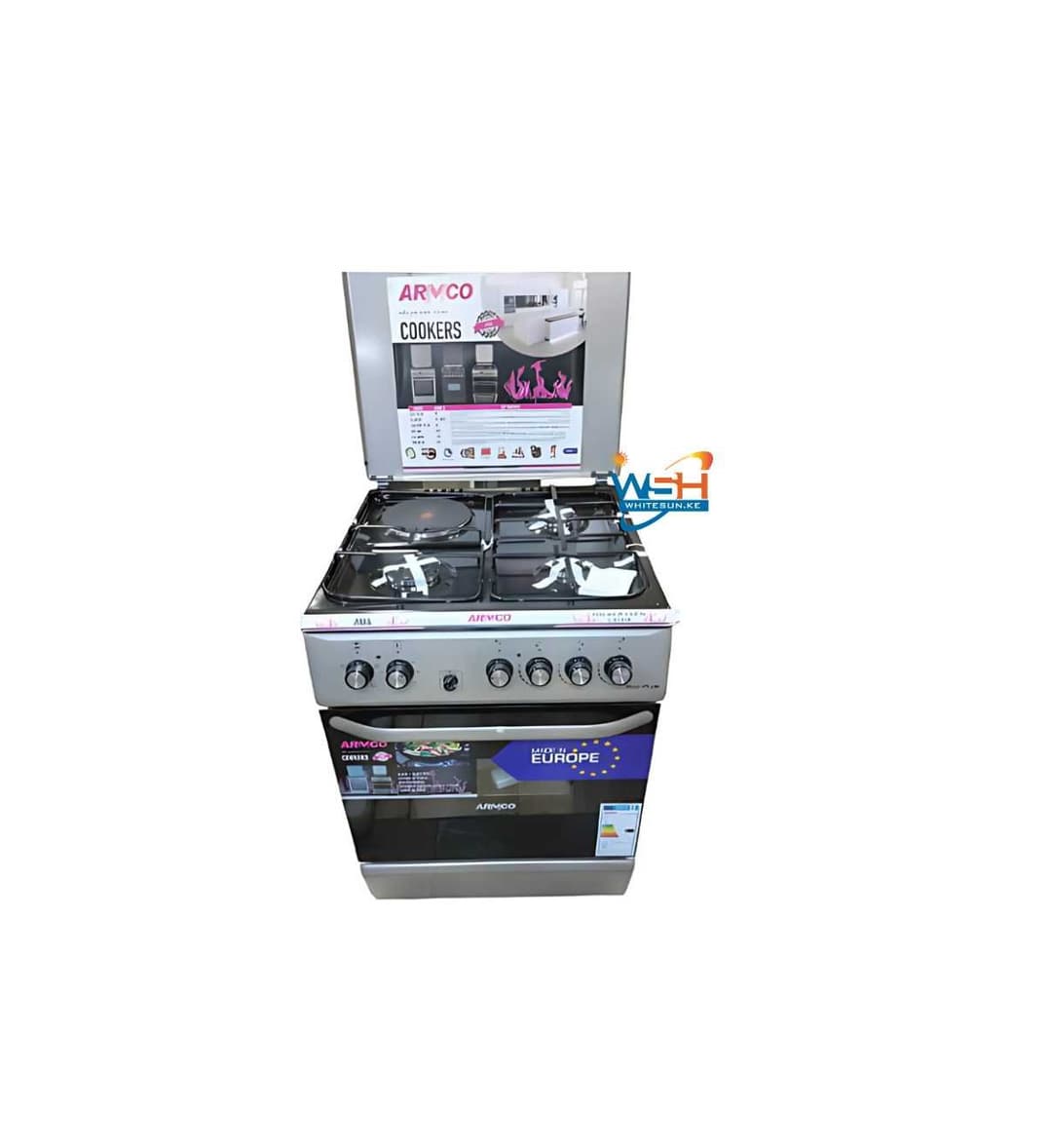 Buy Armco 4-Burner Gas Cooker with Electric Online in Kenya | Best ...